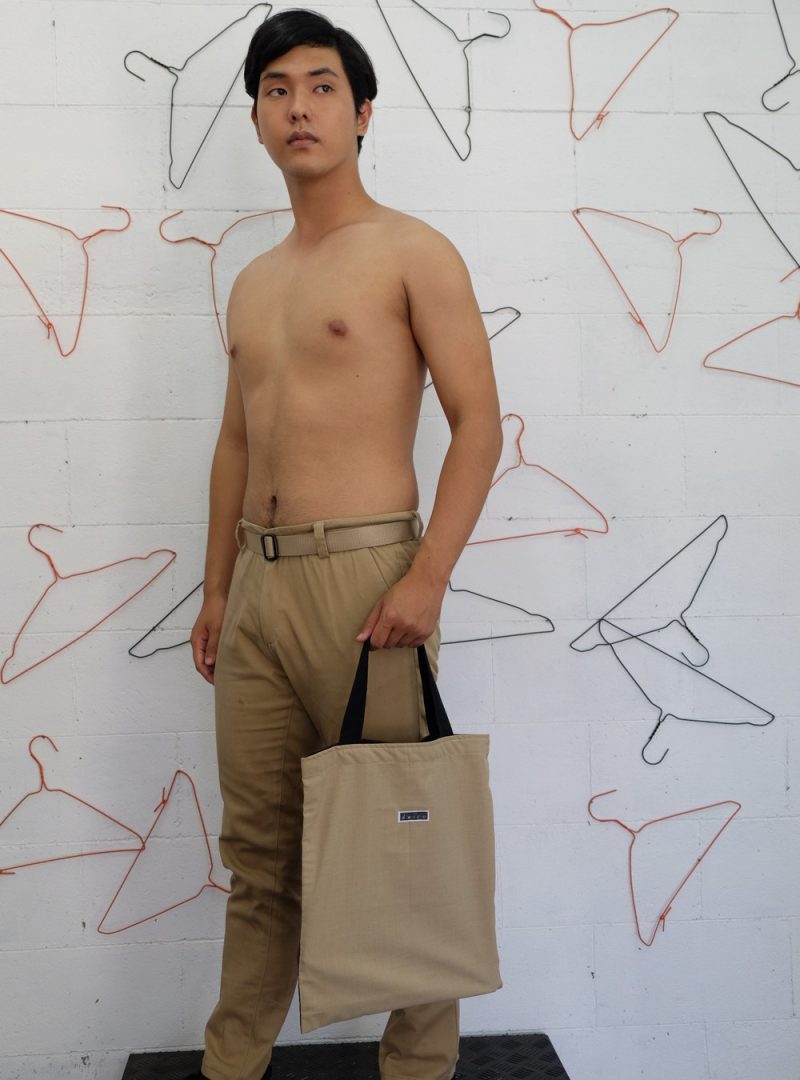 Tote Bag Medium Cream - Dwi Iskandar Fashion Designer